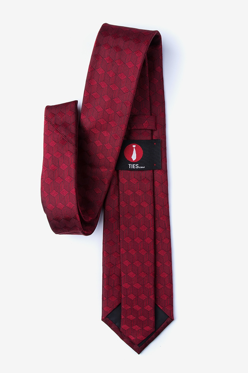 Red Silk Salt Tie | Ties.com