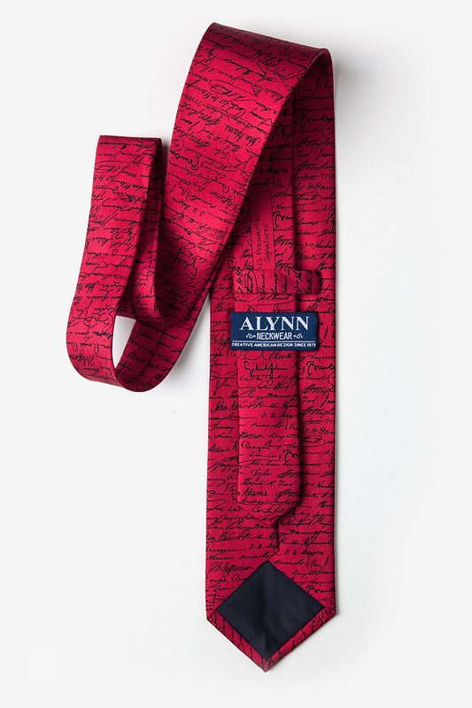 President Signature Silk Extra Long Tie | Patriotic Neckties | Ties.com