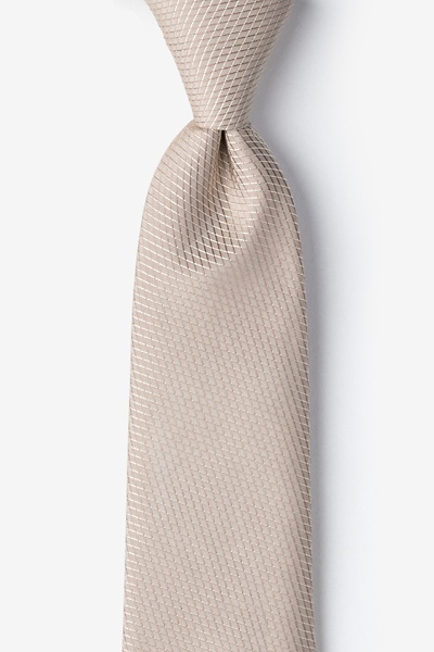 Tan/taupe Silk Dominica Tie | Ties.com