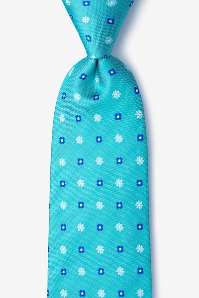 Teal Silk Monkey Tie | Ties.com