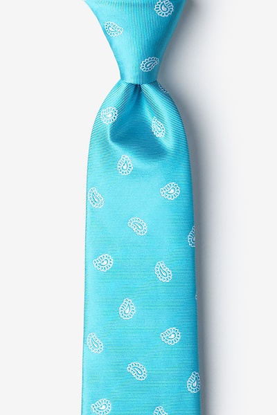 Turquoise Silk Margarita Tie | Ties.com