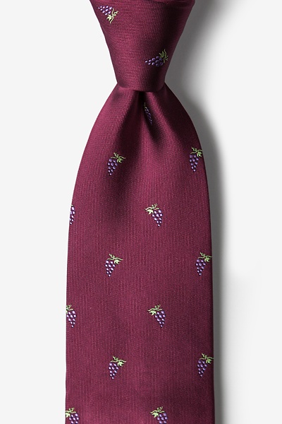 Grapes Wine Silk Tie | Food & Drink Ties | Ties.com