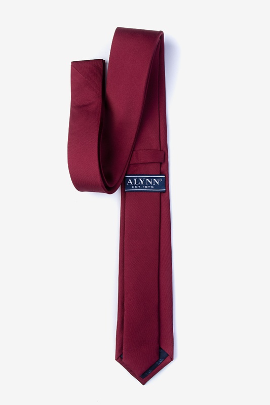 Wine Silk Wine Skinny Tie | Ties.com