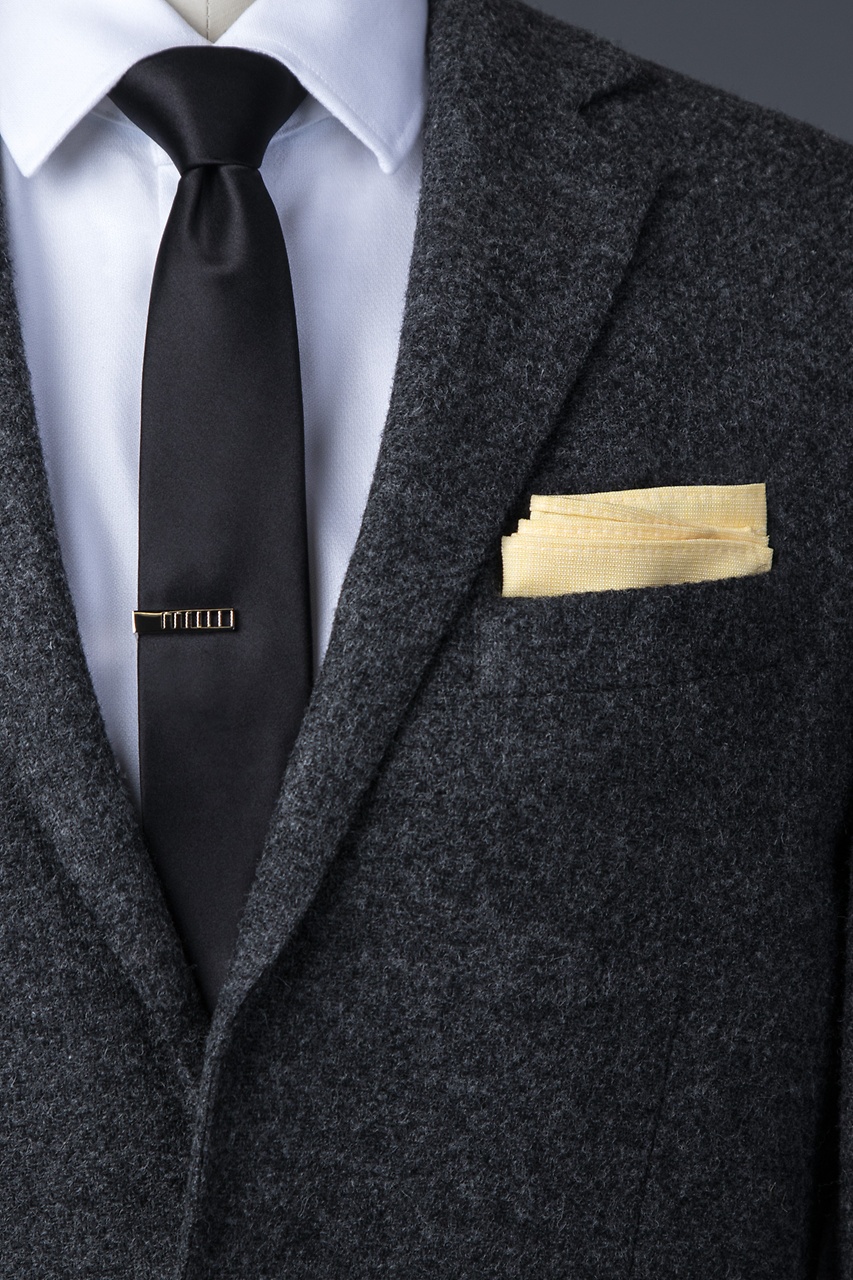 Yellow Cotton Denver Pocket Square | Ties.com